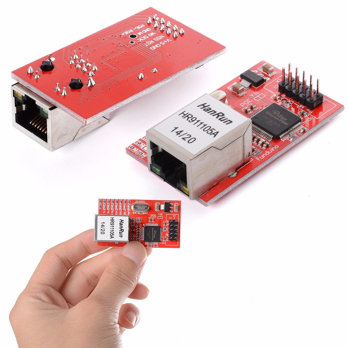 WIZnet W5100 Network Module with Mag Jack | bestarduino