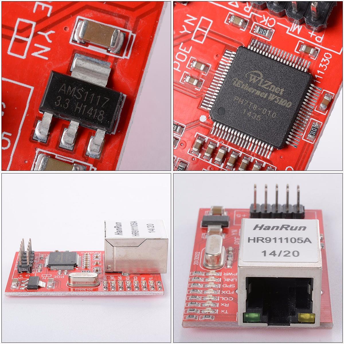 WIZnet W5100 Network Module with Mag Jack | bestarduino