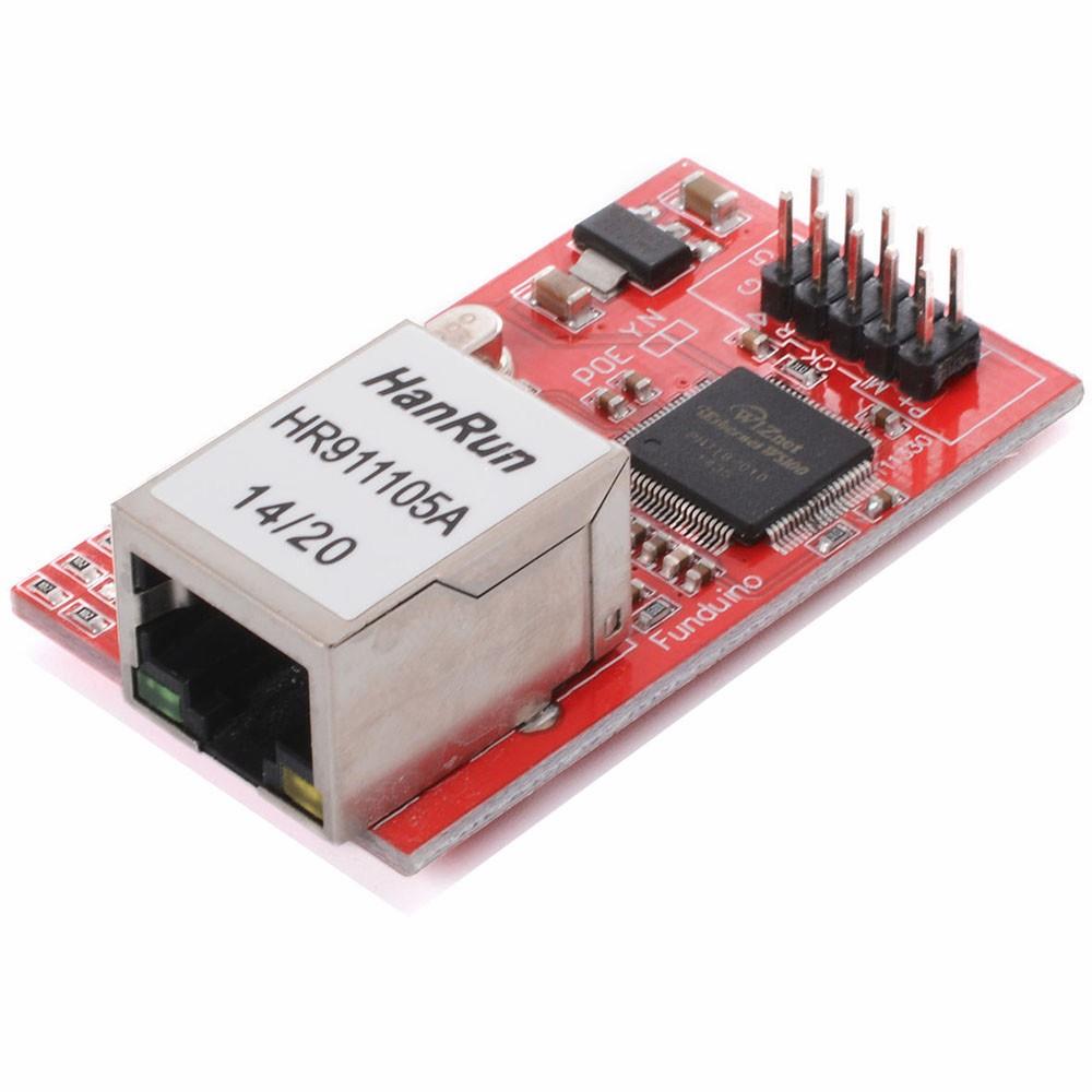 WIZnet W5100 Network Module with Mag Jack | bestarduino