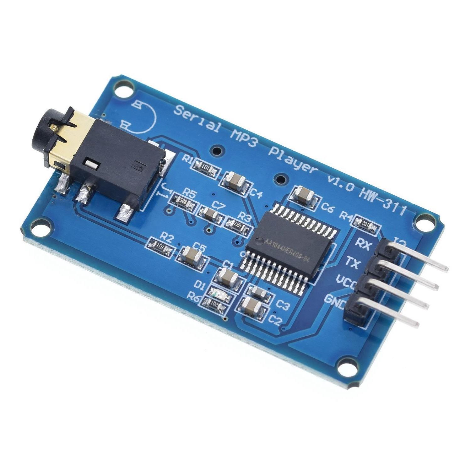 YX5300 UART TTL Serial Control MP3 Music Player Module