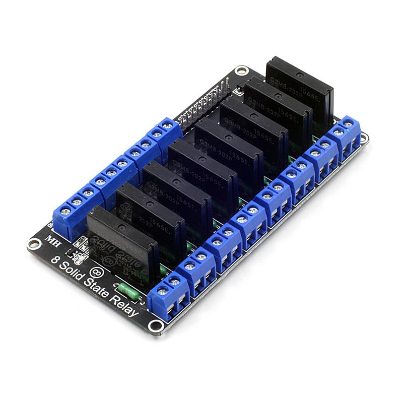 8 Channel Solid State Relay Module Board